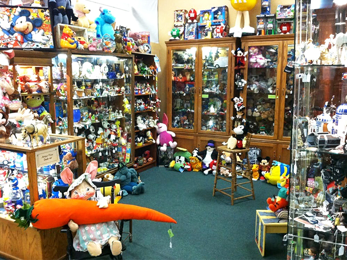 Childhood memories encased in glass and wood. This toy collection could trigger more nostalgia than finding your high school yearbook in the attic.