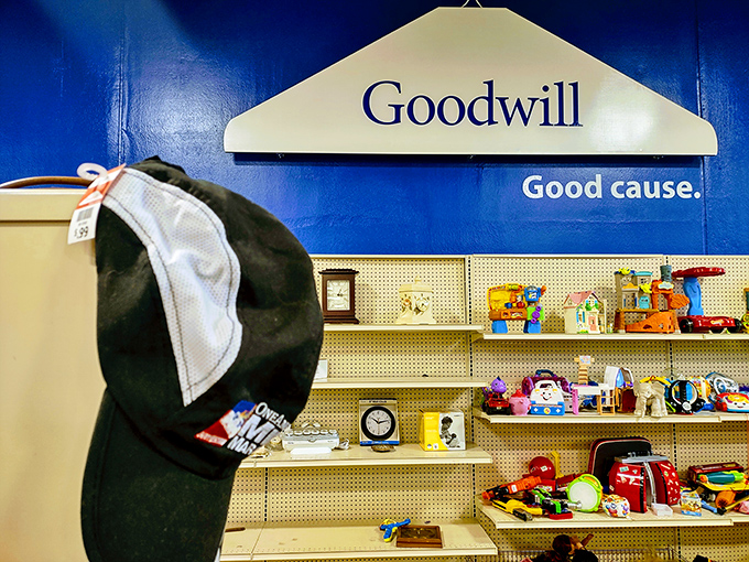 Behind every toy on these shelves is a childhood memory and potentially your next great garage sale flip&mdash;nostalgia sold separately.