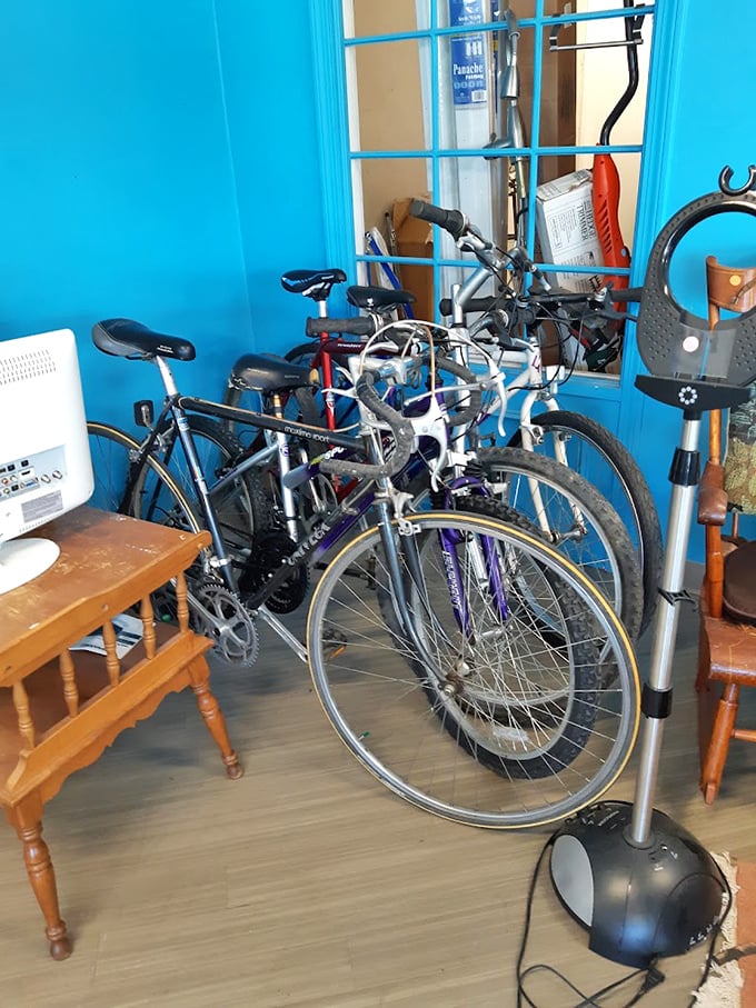 Bicycle renaissance corner &ndash; where two-wheelers get their second wind and shoppers find wheels without the new-bike sticker shock.