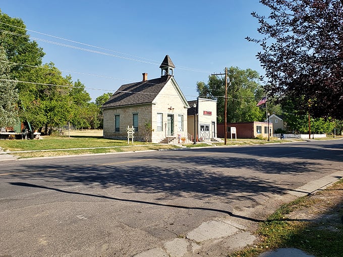 This limestone schoolhouse with its distinctive bell tower has witnessed generations of first-day jitters and last-day celebrations.