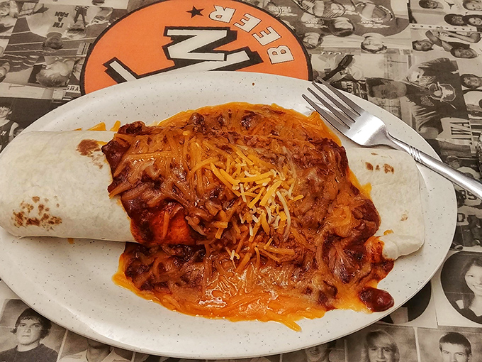 This burrito, smothered in chili and cheese, isn't just breaking diet rules&mdash;it's writing new ones about what joy should taste like.