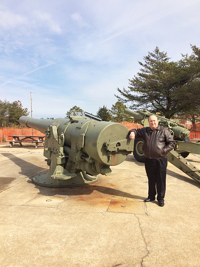 History stands guard near the trail&mdash;a reminder of coastal Delaware's strategic past. No hiking experience is complete without artillery!