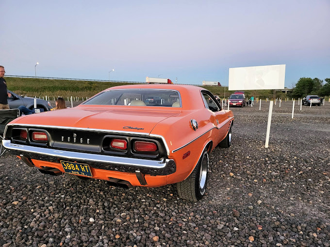 Classic American muscle meets classic American entertainment&mdash;this Dodge Challenger looks like it drove straight out of a 1970s movie.