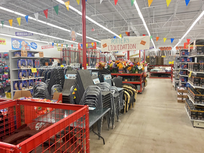 Chair-mageddon! Enough seating options to furnish a small village or the world's most eclectic waiting room.