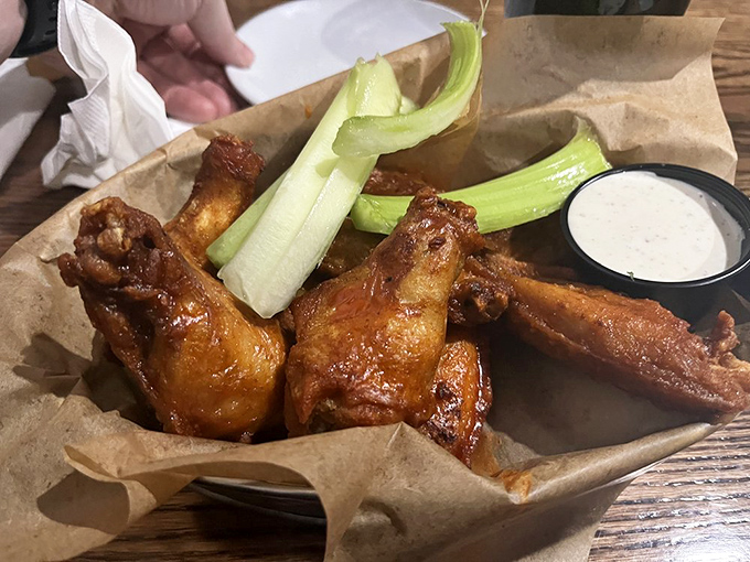 Wings that make you understand why humans evolved opposable thumbs&mdash;specifically to hold these crispy, saucy pieces of poultry perfection.