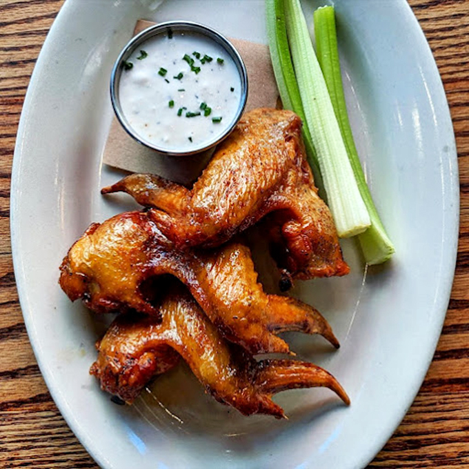 Smoked chicken wings that make you wonder why you ever bothered with the deep-fried versions all these years. 