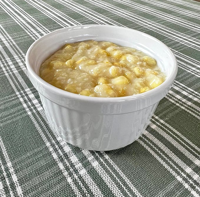 Creamed corn so sweet and velvety it could make you forget every sad, canned version you've ever encountered in your life.