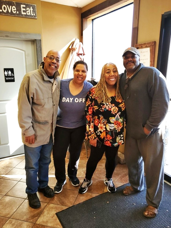 The smiles tell you everything you need to know&mdash;these folks have found their happy place in a world of smoke and sauce