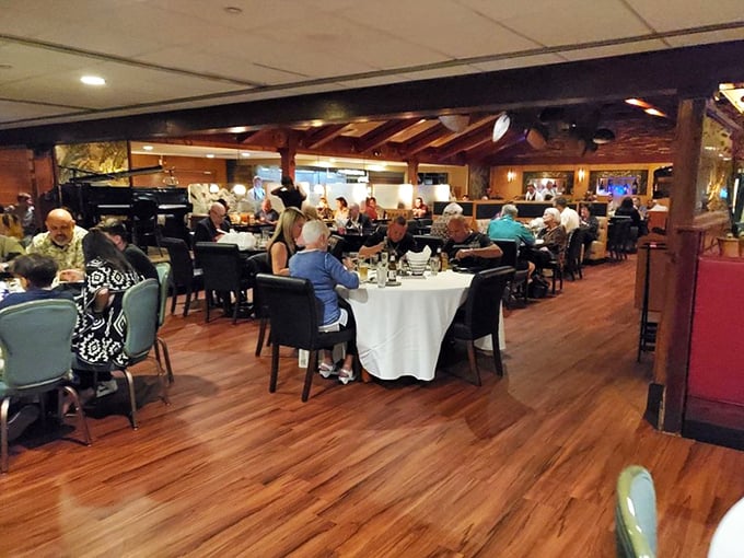 Where locals have been celebrating special occasions since before South Beach was cool. Some of these diners remember when Miami Vice was just two words.