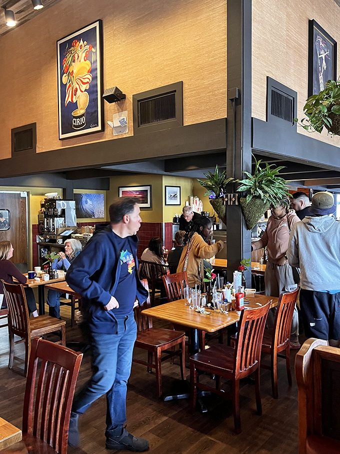 The true measure of a great restaurant isn't just the food&mdash;it's the community it creates. These diners aren't customers; they're part of The Kettle family.