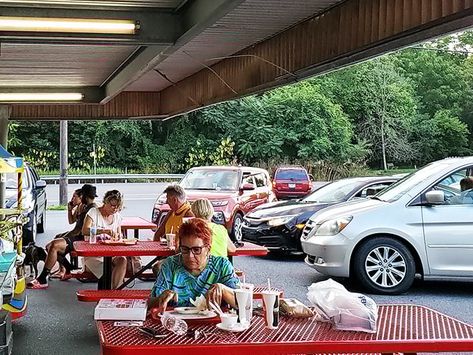 Where strangers become friends over shared tables and the mutual understanding that discovering a perfect burger creates an instant bond no social media platform can match.
