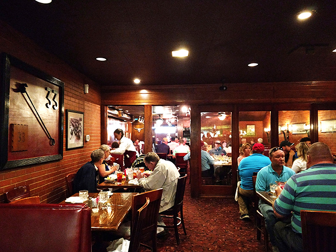 No pretentious small plates here &ndash; just satisfied diners experiencing the communal joy of a restaurant that delivers exactly what it promises.