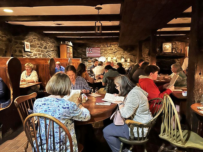 Where strangers become friends over candlelit tables, sharing stories and stealing glances at each other's magnificent dinner choices.