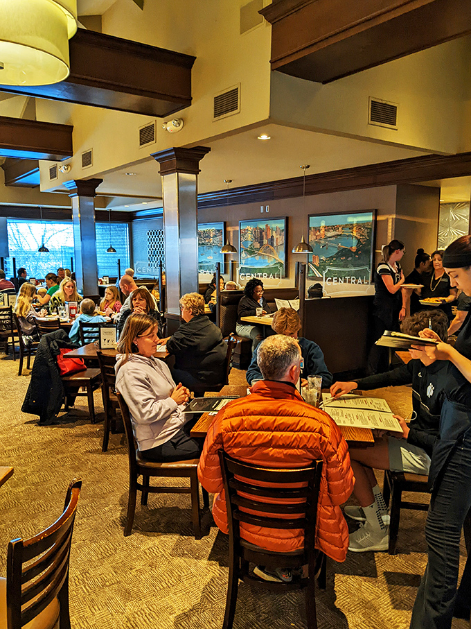 A dining room humming with the symphony of forks against plates and laughter between bites. This is Pittsburgh's living room.