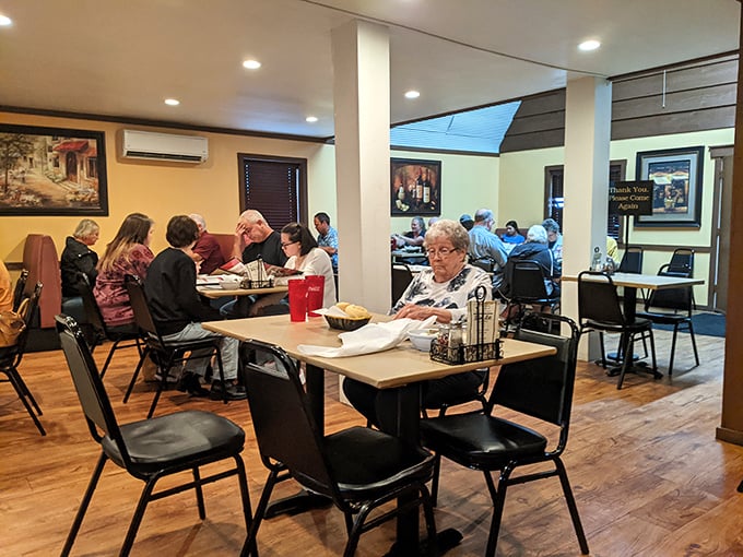 Regulars know the secret to happiness: good company, better pasta, and tables that have heard decades of Arkansas stories, celebrations, and first dates.