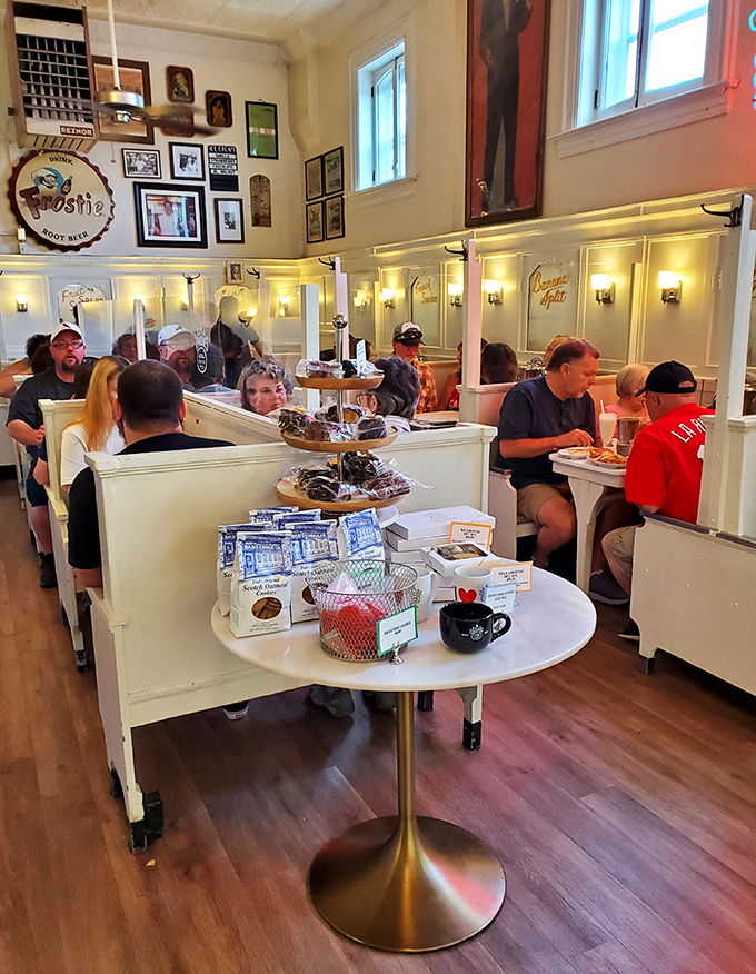 Generations of St. Louisans have squeezed into these booths, proving that nostalgia tastes better when shared with strangers just an elbow away.