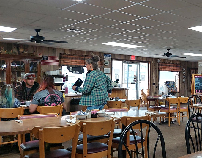 Where conversations flow as freely as the coffee, and everyone's waiting for you to join their table &ndash; small-town hospitality in its natural habitat.
