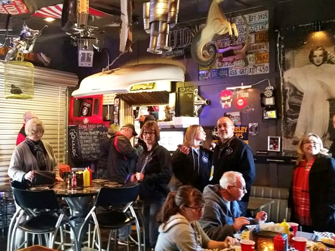 The best restaurants bring people together. At Junkyard, strangers become friends united by the universal language of "How are we supposed to eat this?"