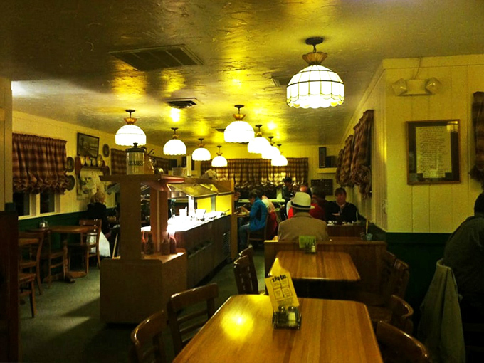 The dining room hums with the soundtrack of small-town America&mdash;forks on plates, friendly greetings, and the occasional burst of laughter.