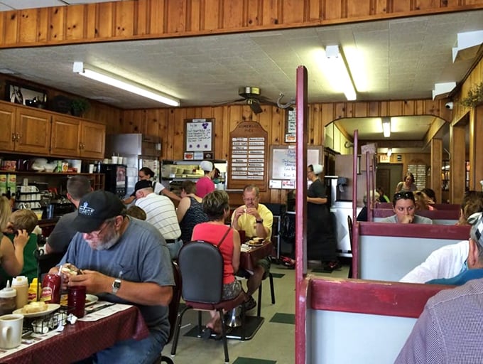 The dining room hums with the sound of forks meeting plates and stories being shared. No background music needed when conversation is the soundtrack.
