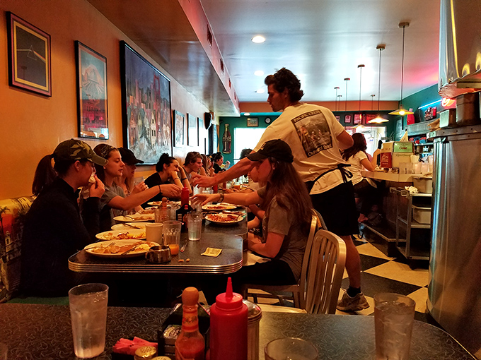 Where locals gather to solve the world's problems over plates of comfort food. The solutions may vary, but the quality never does.