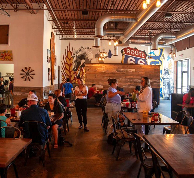 Where strangers become friends over shared food recommendations. "You HAVE to try the meatloaf" is probably the most common phrase uttered here.