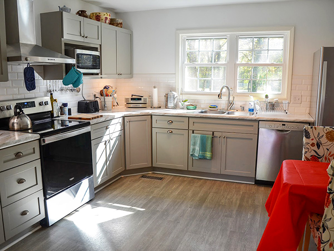 A kitchen that balances modern convenience with farmhouse charm&mdash;the kind that makes you want to linger over coffee.