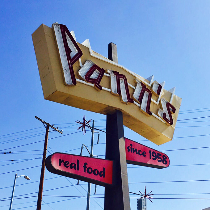 Not just a sign&mdash;it's a beacon of hope for hungry travelers who've suffered through one too many airport meals.
