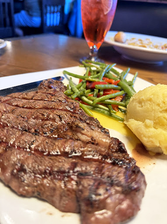 This steak doesn't need a filter&mdash;just a moment of silence before you dive into that perfectly seared crust and rosy interior.
