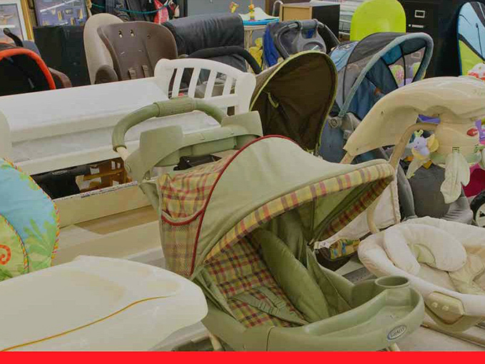 The stroller graveyard &ndash; where baby gear that survived the toddler years awaits families who understand kids outgrow everything before it wears out.