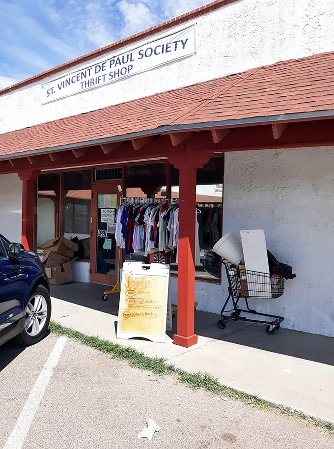 St. Vincent de Paul's modest storefront belies the wealth of compassion and community support behind each purchase.