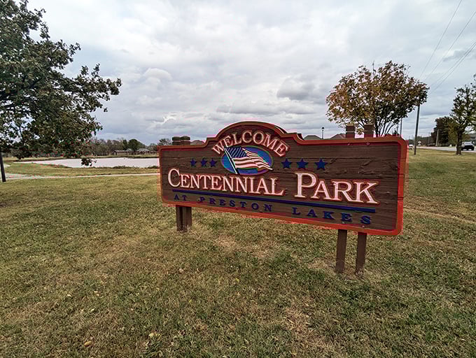 Owasso's welcoming community sign hints at the affordable small-town charm waiting beyond &ndash; where retirement dollars stretch like morning yoga.