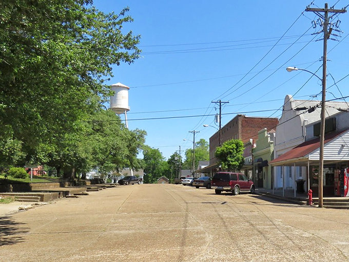 Woodville's courthouse square anchors a downtown that hasn't surrendered its character to the march of time.