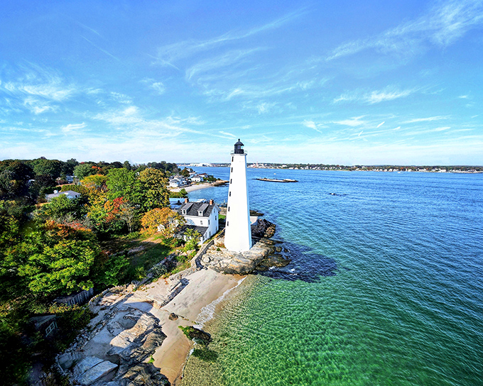 Crystal clear waters meet historic charm in New London, where retirement dreams of coastal living don't require a millionaire's budget.