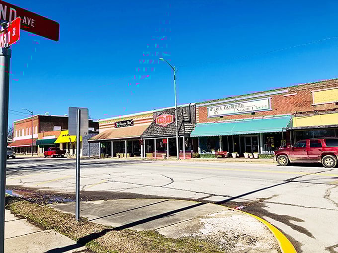 Main Street Piggott offers small-town charm with prices that make you wonder if inflation somehow skipped this corner of Arkansas.