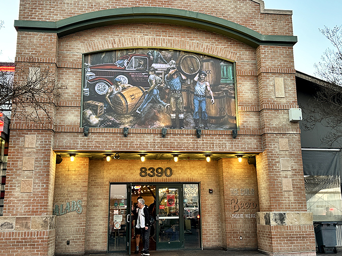The illuminated entrance isn't just welcoming &ndash; it's the gateway to a Chicago-style hot dog education that no Californian should miss.