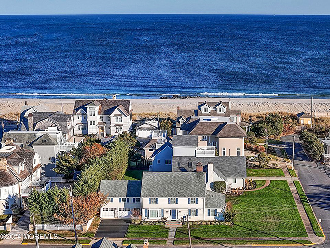 Sea Girt: Beach houses with character, not just square footage. Where coastal living meets small-town community feel.