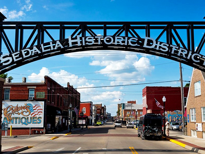 Brick buildings and blue skies define Sedalia, where your retirement dreams don't need to compete with budget-busting reality.
