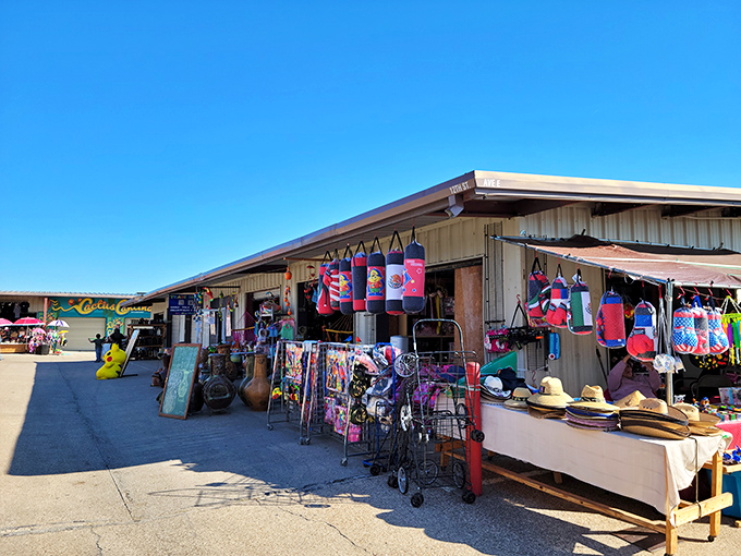 Hats, bags, and endless treasures under endless blue skies! This outdoor market proves everything really is bigger in Texas&mdash;including your shopping options.