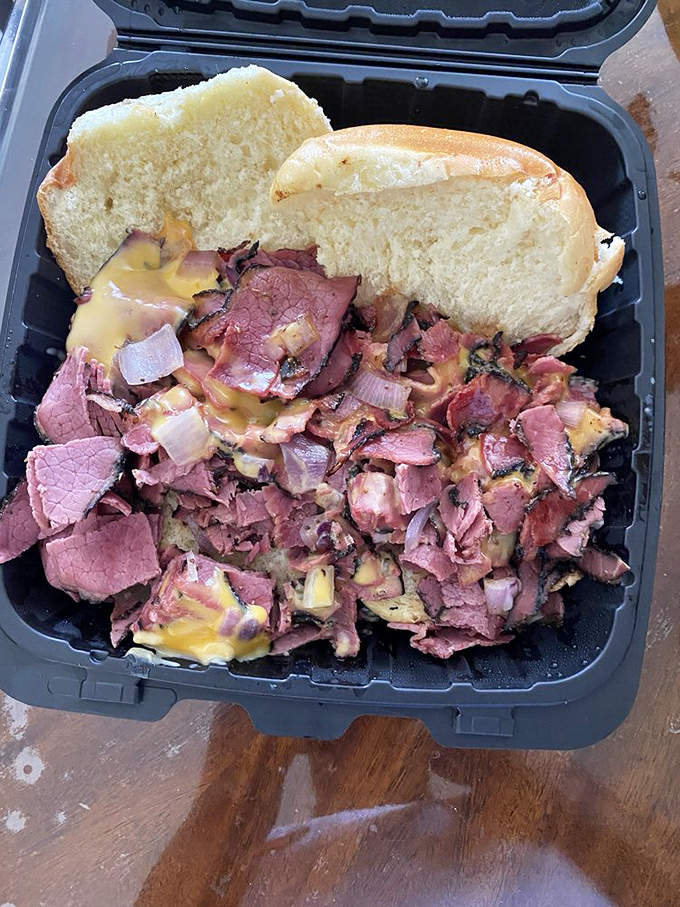 When pastrami meets melted cheese, it's not just a sandwich&mdash;it's a beautiful relationship that was meant to be. 