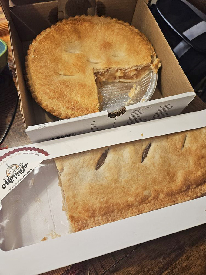 An apple pie with one slice missing&mdash;the dessert equivalent of a whodunit. The culprit? Someone with impeccable taste and zero willpower.