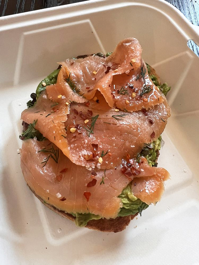 Smoked salmon meets avocado in a union so perfect it should have its own romantic comedy soundtrack.