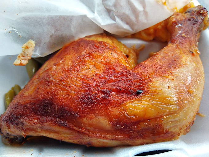 That perfectly roasted chicken leg, glistening with a sunset-colored glaze, might just be worth crossing state lines for.