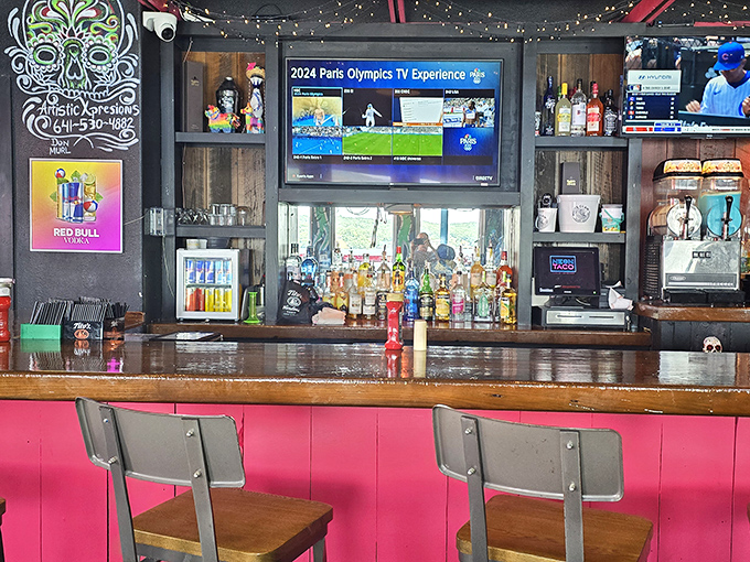 The bar where memories are made, with enough tequila bottles to turn any Wednesday into a weekend celebration.