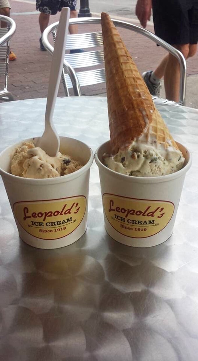 The cone vs. cup debate continues, but when the ice cream's this good, the vessel is merely a supporting actor.