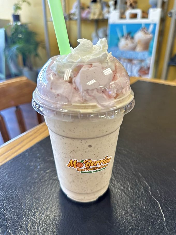 A shake so thick it defies gravity. When your straw stands at attention, you know you're in for something special.