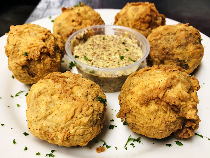Boudin bites&mdash;little golden orbs of Cajun magic that make you wonder why you've wasted time on lesser appetizers all these years.