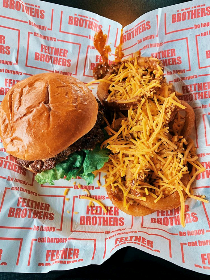 This chili-cheese creation whispers sweet nothings to your cholesterol level while screaming "Worth it!" to your taste buds.