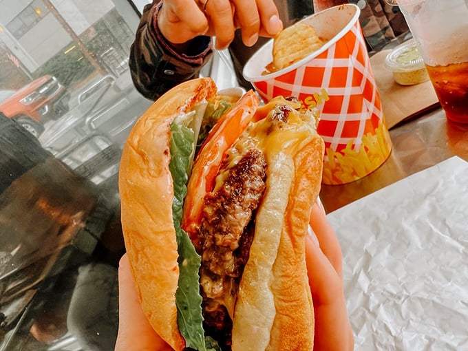 Plot twist! Sugar Shack's savory side makes a surprise appearance. This isn't just lunch&mdash;it's proof that their culinary skills extend beyond the donut universe.