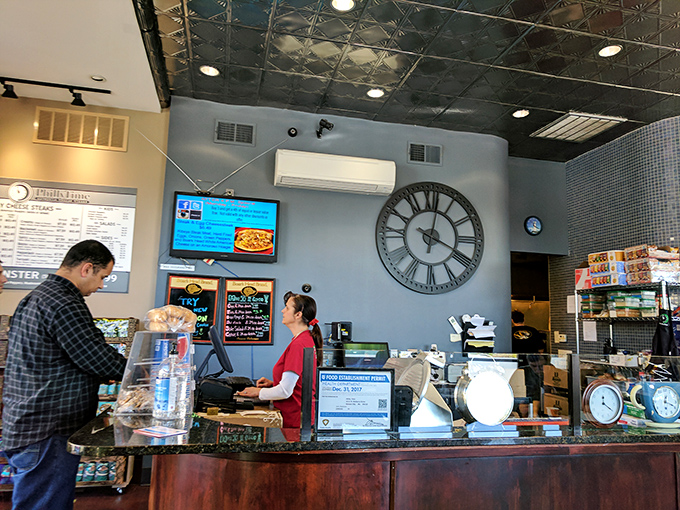 Behind this counter, sandwich magic happens daily &ndash; where Kansas City meets Philadelphia in a delicious cultural exchange program.